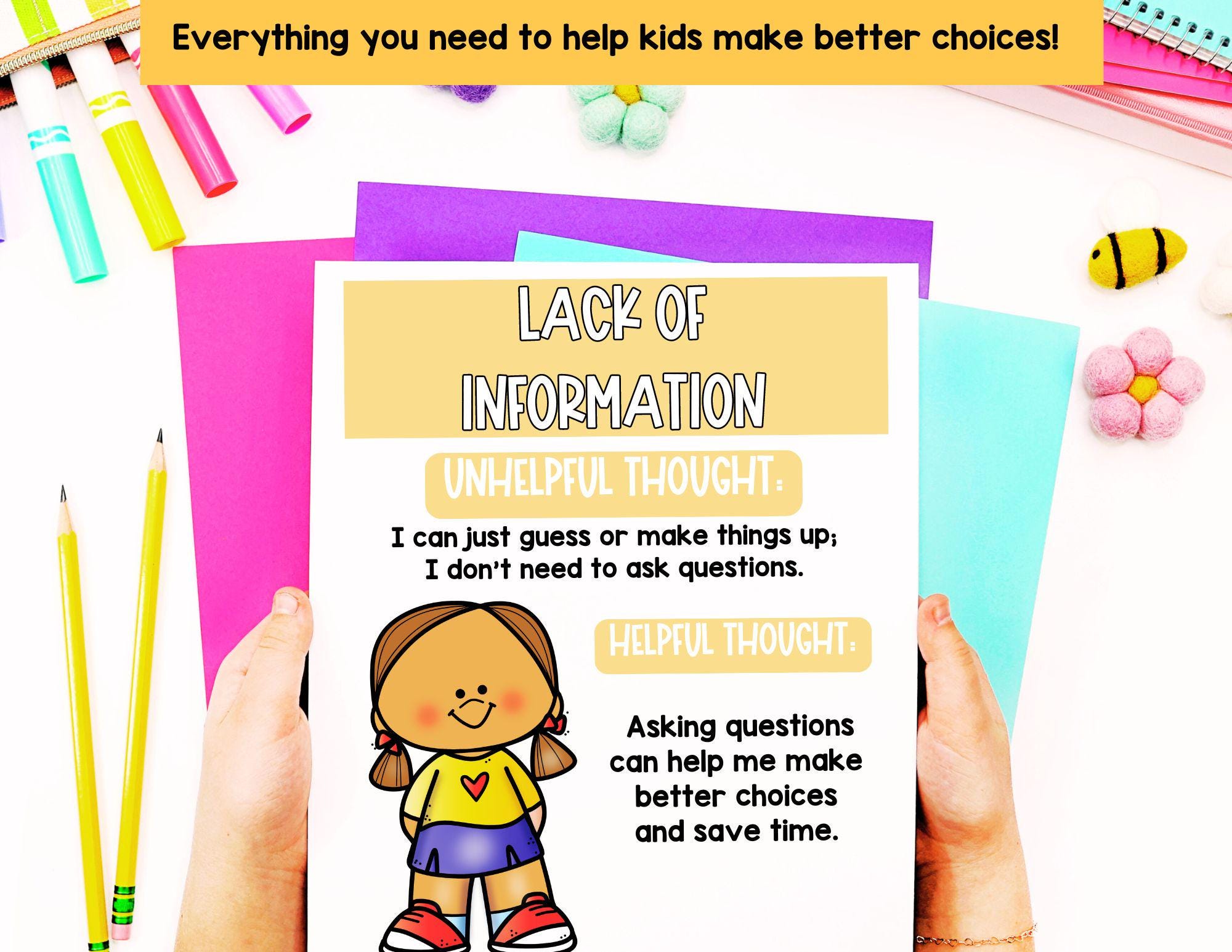 Think Sheets | Behavior Reflection Sheet | School Counseling ...