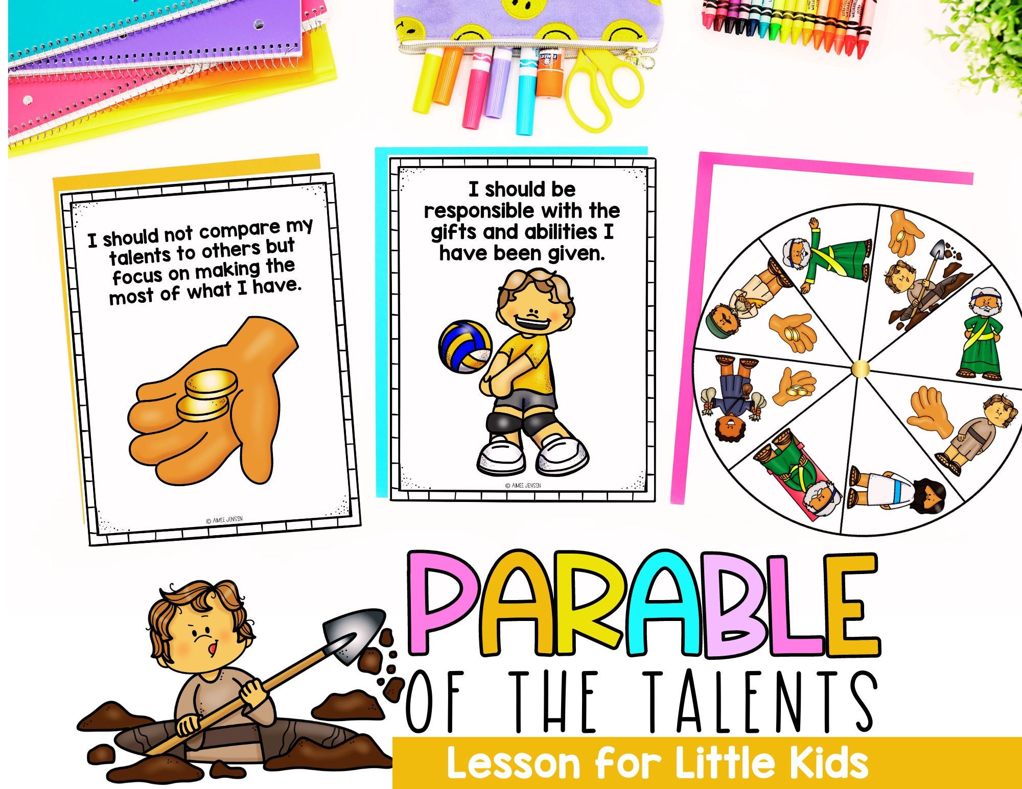 Sunday School Lessons | Parables Bible Study for Kids | Talent Show ...