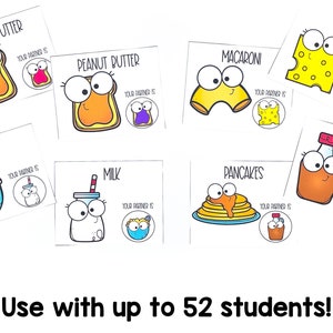 ORIGINAL Peanut Butter and Jelly Partner Pairing Cards | Classroom ...