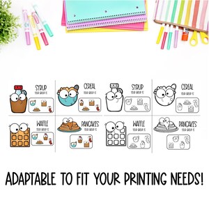 Small Group of 5 | Group Food Partner Pairing Cards | Classroom ...