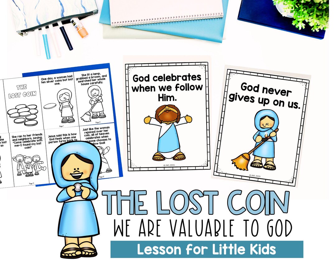 Interactive Bible Lesson: the Lost Coin - Sunday School Activities ...