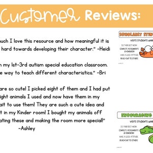 PBIS Pals Ocean Animal Theme Classroom Decor Behavior - Etsy