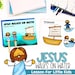 Jesus Walks on Water Bible Lesson for Little Kids, Homeschool, Sunday ...