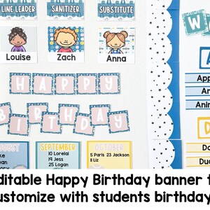 Space Classroom Decor Bundle | Editable Classroom Transformation ...