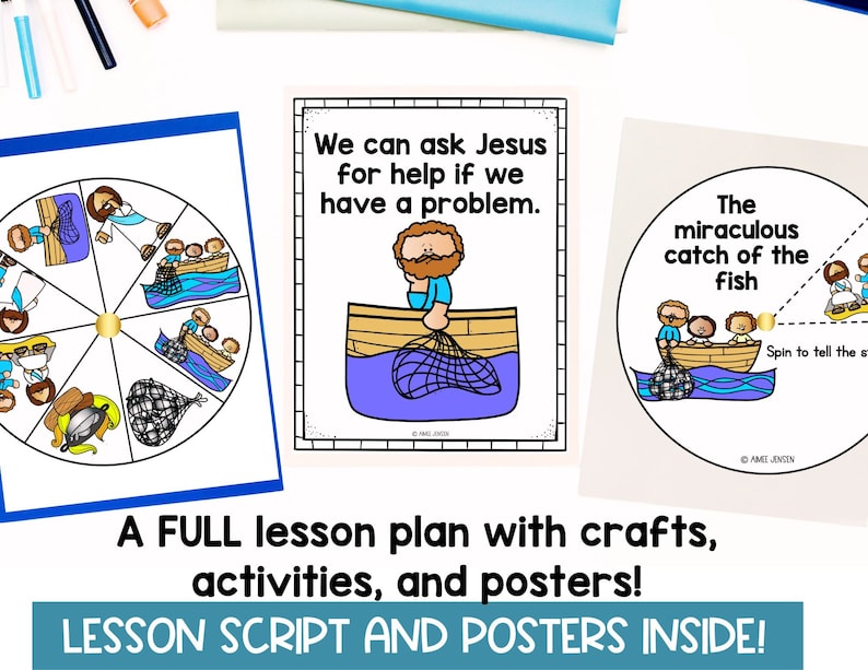 Stories of Jesus FULL Bible Lesson for Little Kids, Homeschool ...