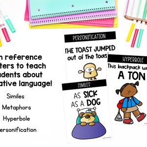 Classroom Decor | Educational Posters | Figurative Language Posters ...