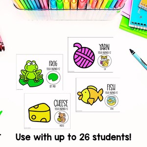 Animals That Go Together Partner Pairing Cards | Classroom Decor ...