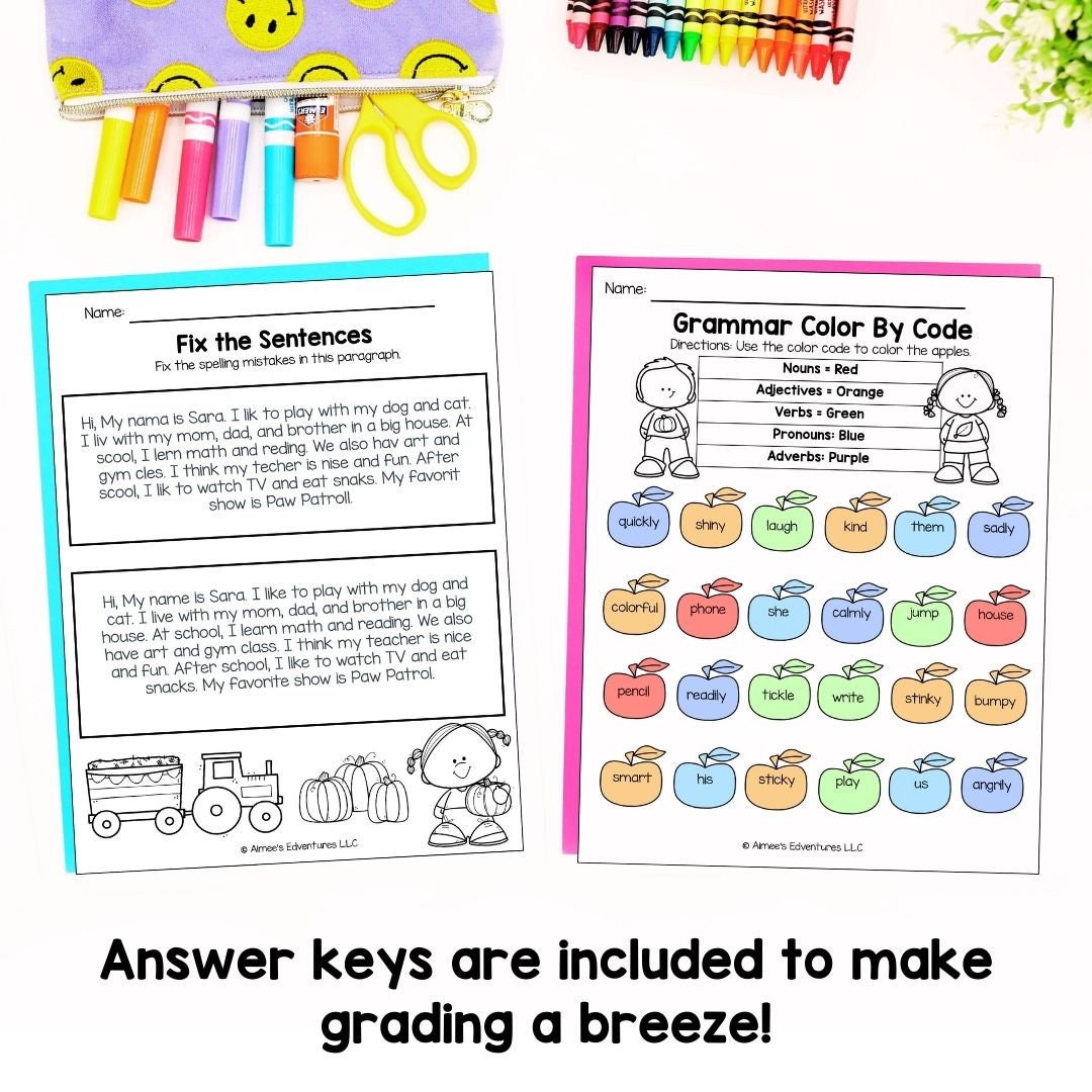 Engaging 3rd Grade Morning Work Packets - Easy Prep for Homeschooling ...