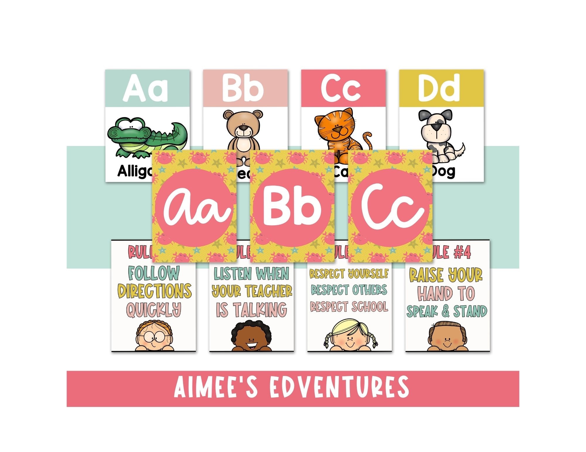 Beach Classroom Decor Bundle | Editable Classroom Transformation ...