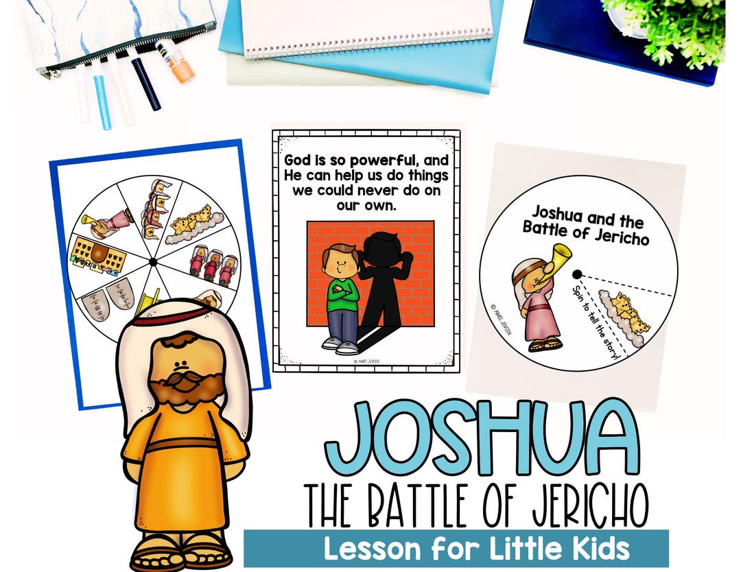 Bible Lesson for Kids: Joshua and the Battle of Jericho, Sunday School ...