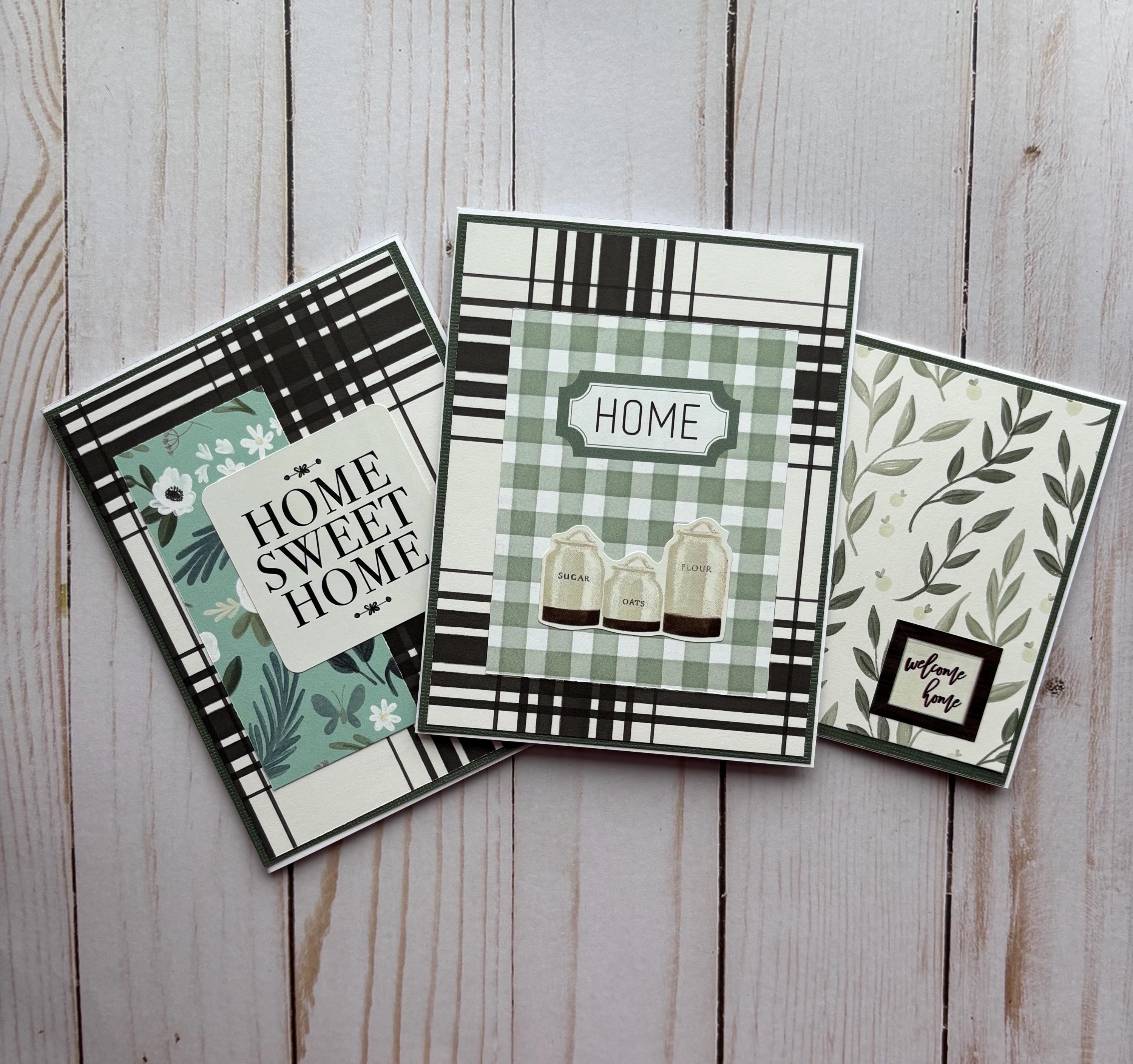 Handmade Housewarming Welcome Home Cards, Set of 3 - Etsy