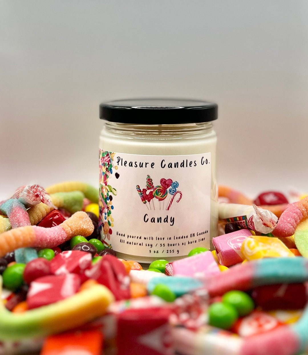 Candy Scented Candle - Etsy