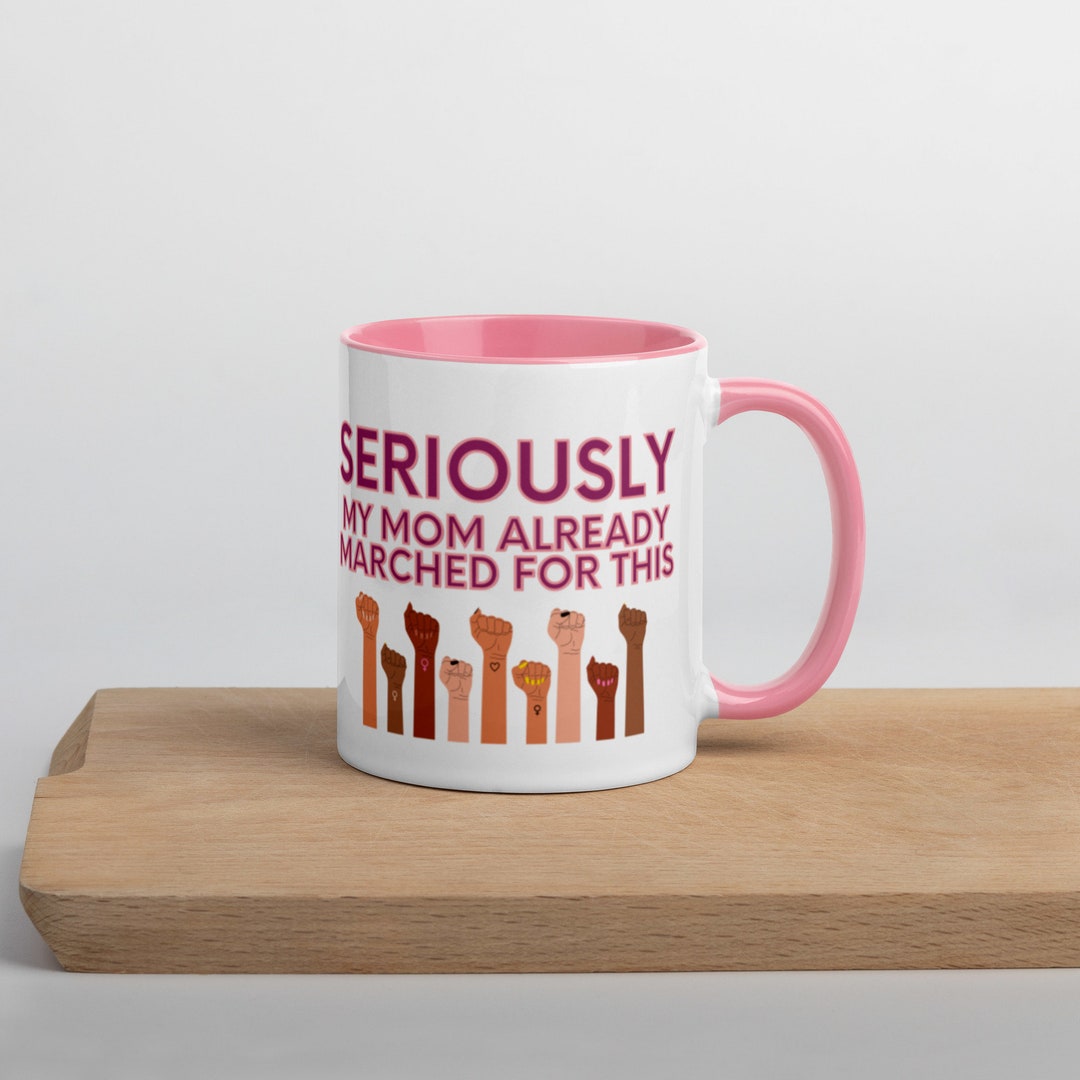 Seriously Mug With Color Inside - Etsy