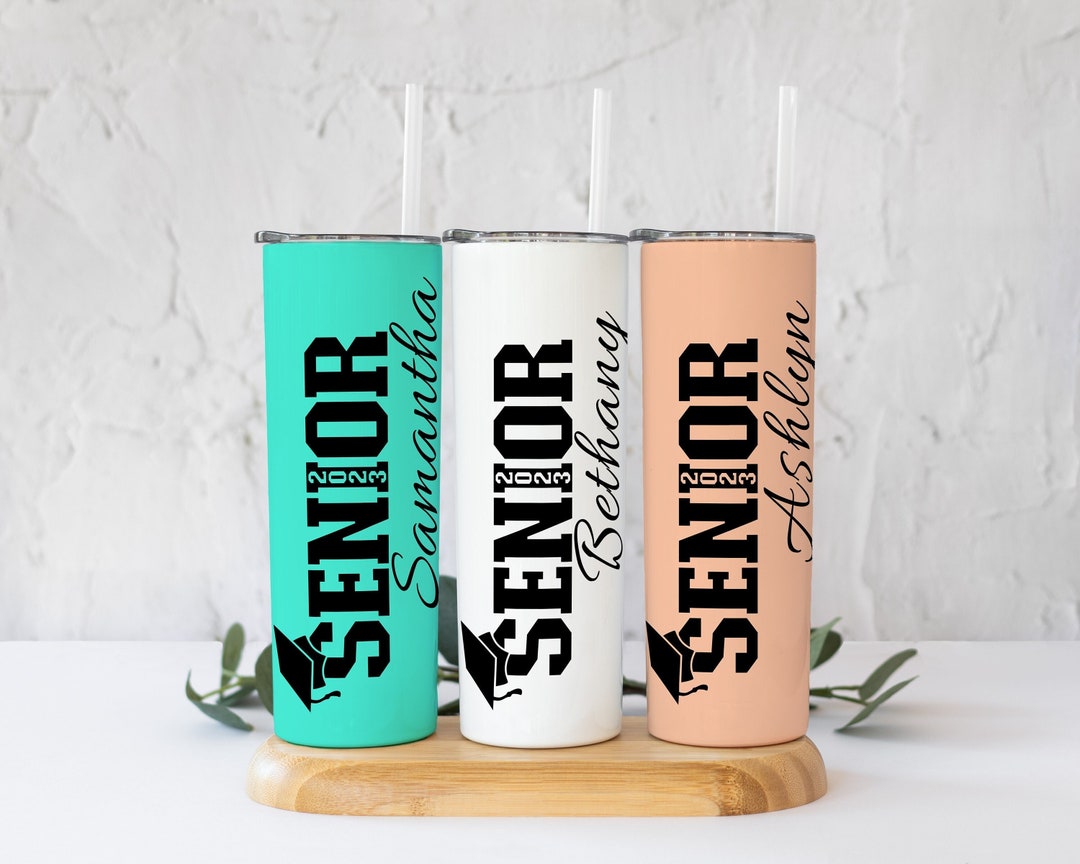 Personalized Graduation Gift, Personalized Graduation Tumbler, Skinny ...