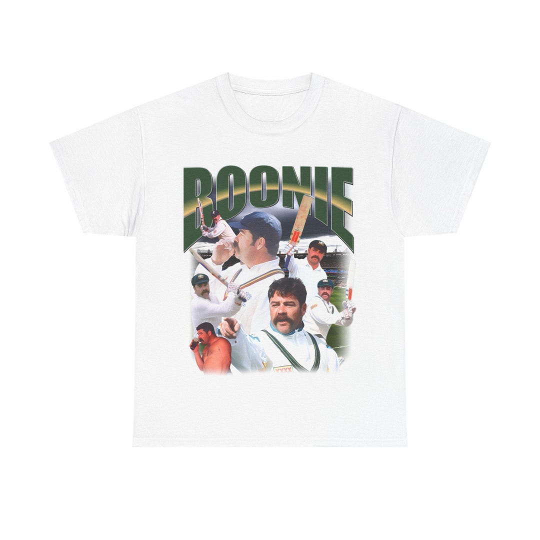 David Boon 'boonie" Aussie Legends Graphic Tee - Etsy