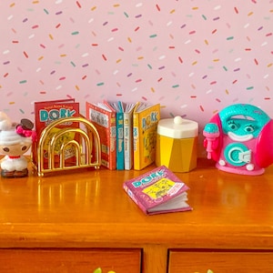 Miniature Dork Diaries Book Series for 1/6 & 1/8 Scale Dolls Like ...