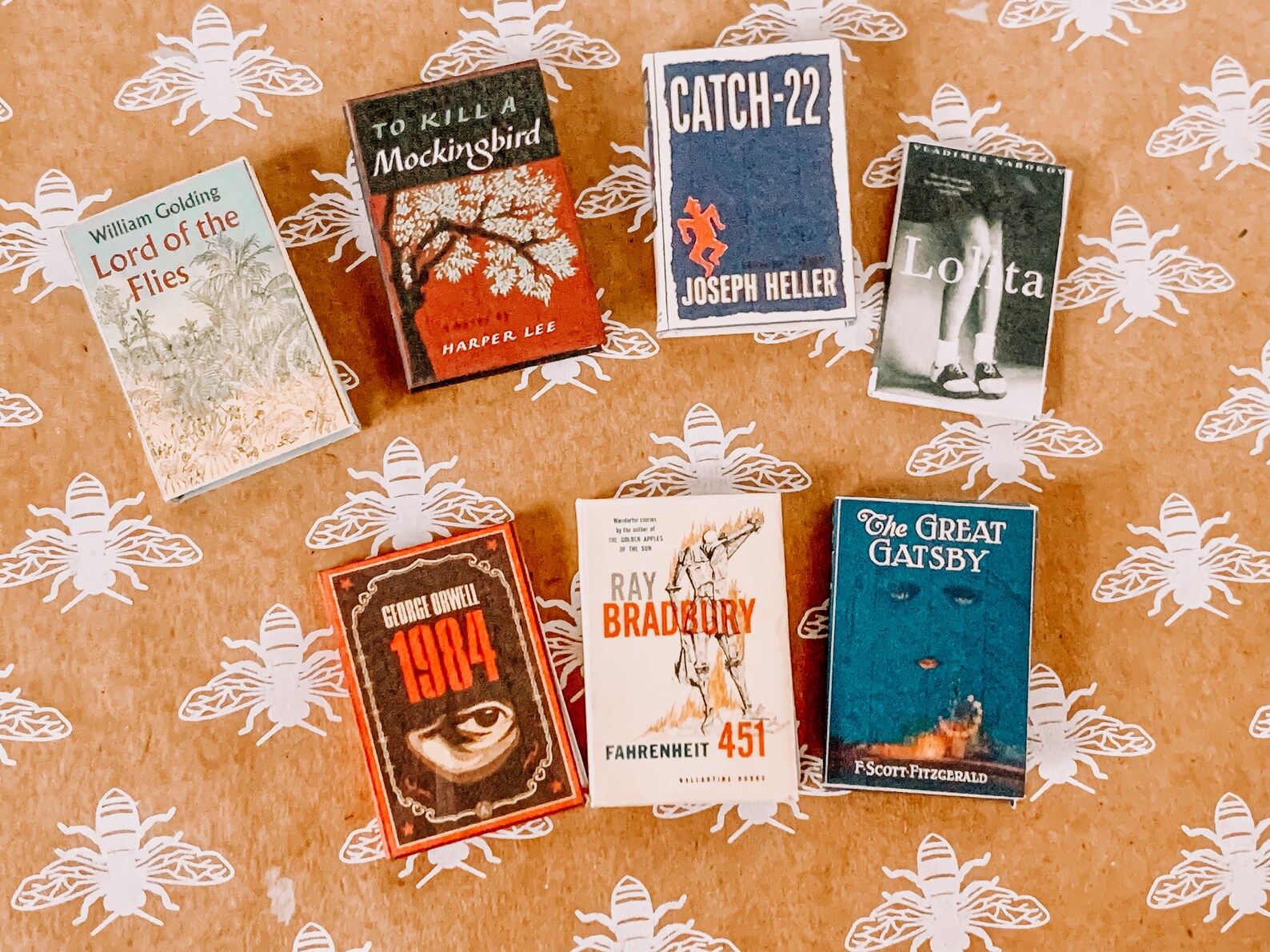 7 Realistic Miniature “assigned Reading” Books for 1/6 Scale Dolls Like ...