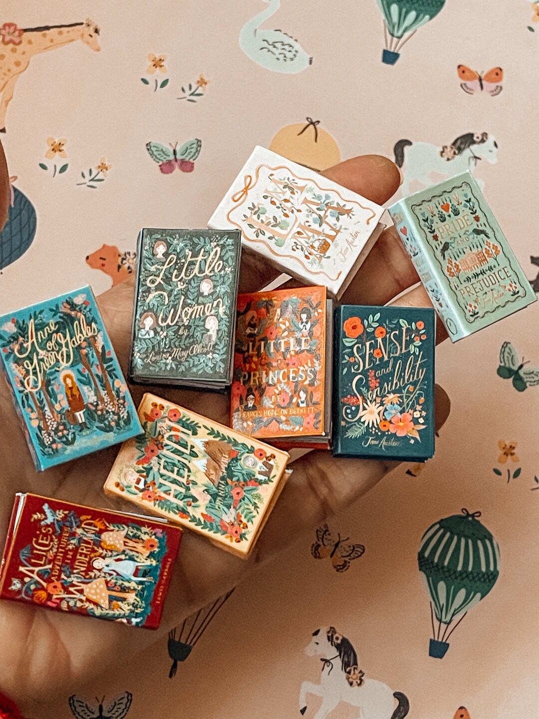 COMPLETE Miniature Puffin in Bloom Classic Book Set for 1/6 Scale Dolls ...