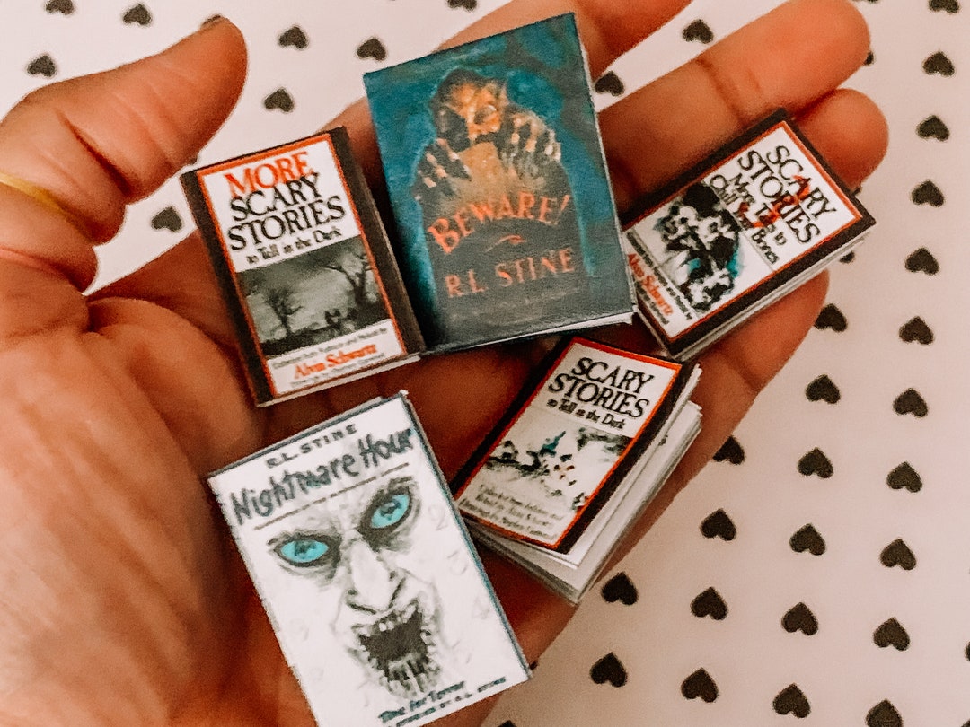 5 Miniature Horror Books for 1/6 Scale Dolls Like Barbie - Etsy