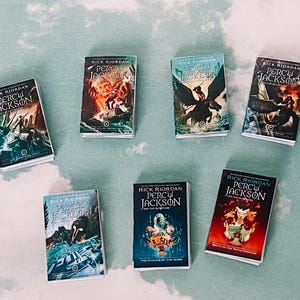 Miniature Percy Jackson Book Set for 1/6 Scale Dolls - Etsy