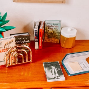 7 Realistic Miniature “assigned Reading” Books for 1/6 Scale Dolls Like ...