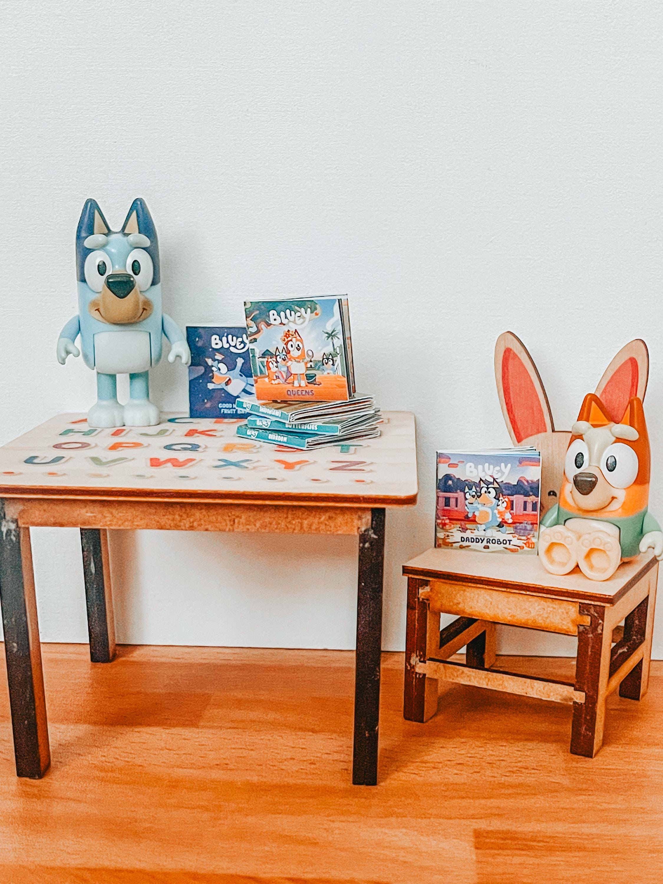 Handmade Miniature Bluey Books for Maileg Mice & 1/6 Scale Dolls - Etsy