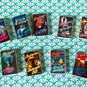 9 Retro Miniature Horror/thriller Books by Christopher Pike for 1/6 ...