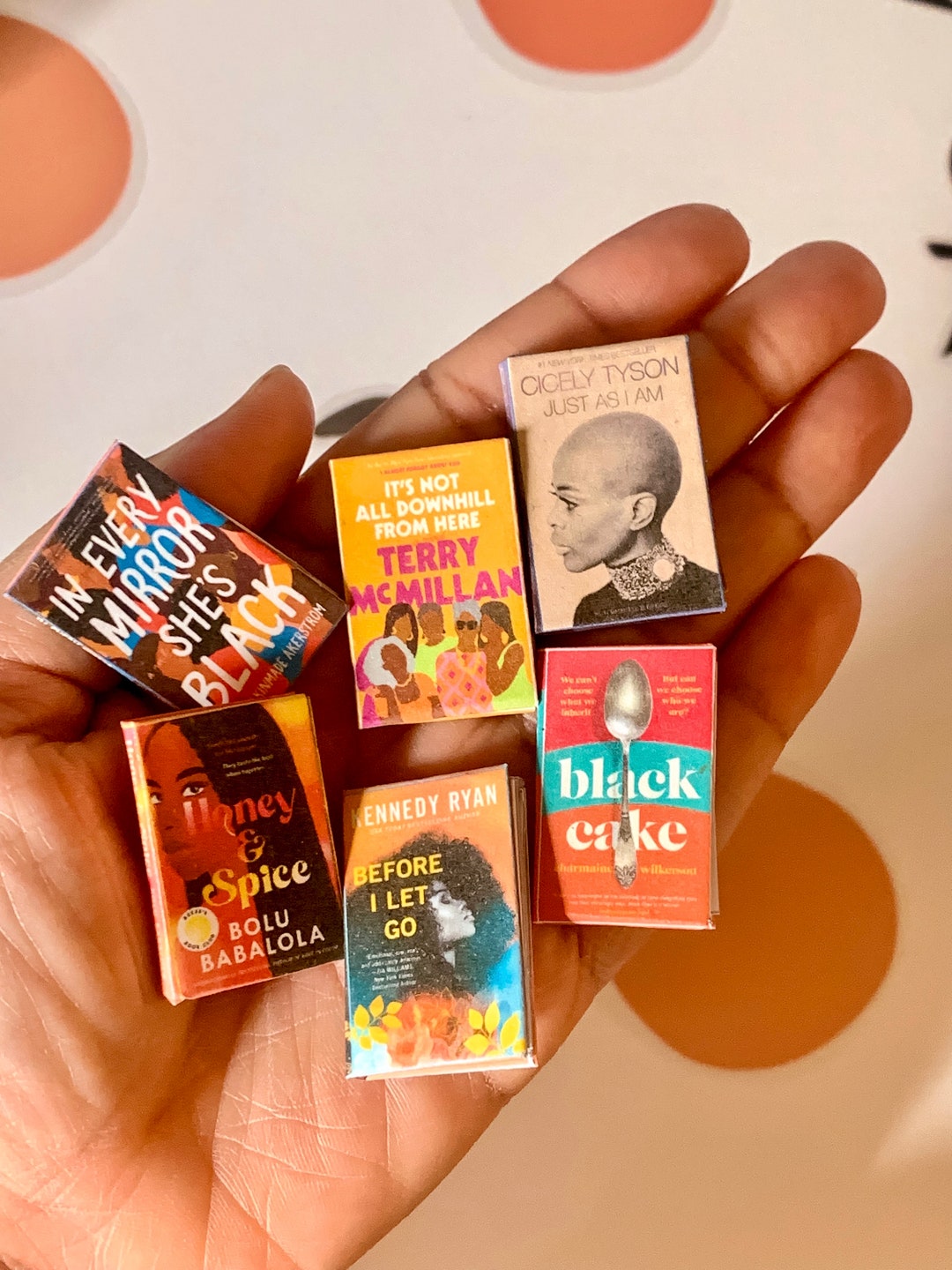6 Miniature Books by Black Authors for 1/6 Scale Dolls - Etsy