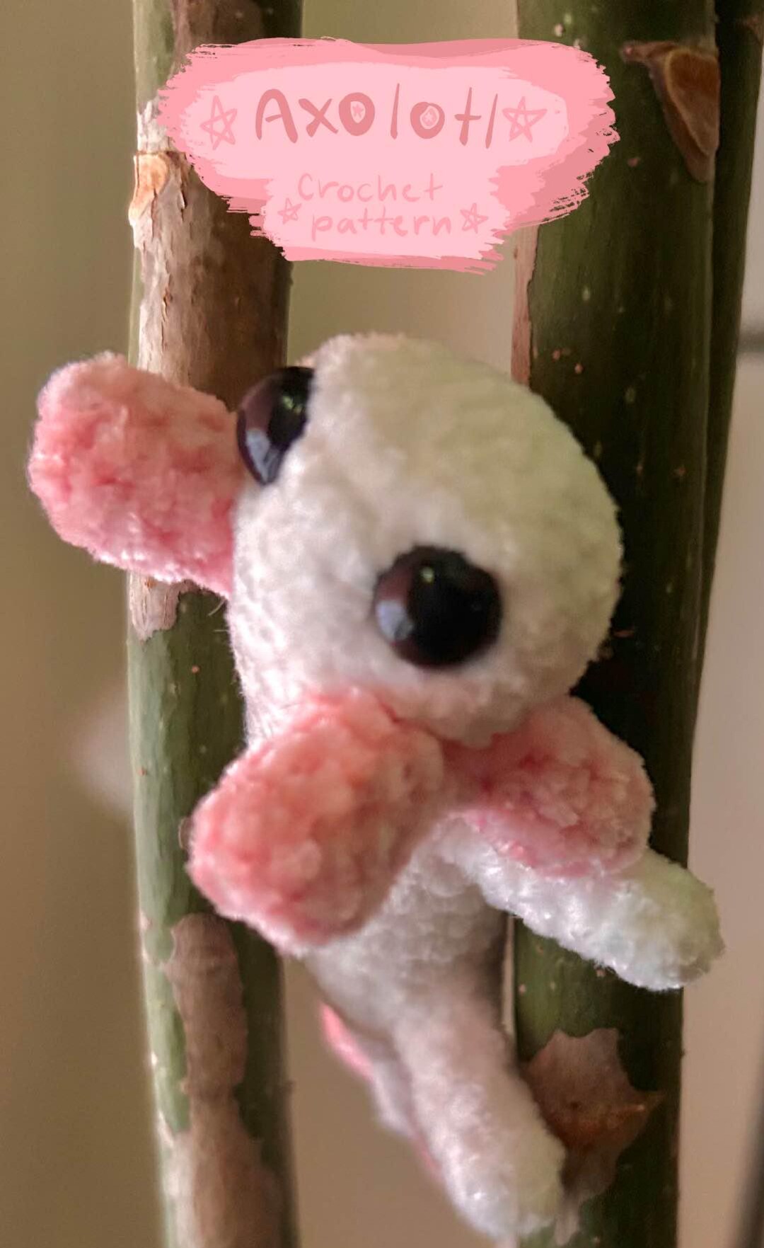 Axon the Axolotl Crochet Pattern - Etsy
