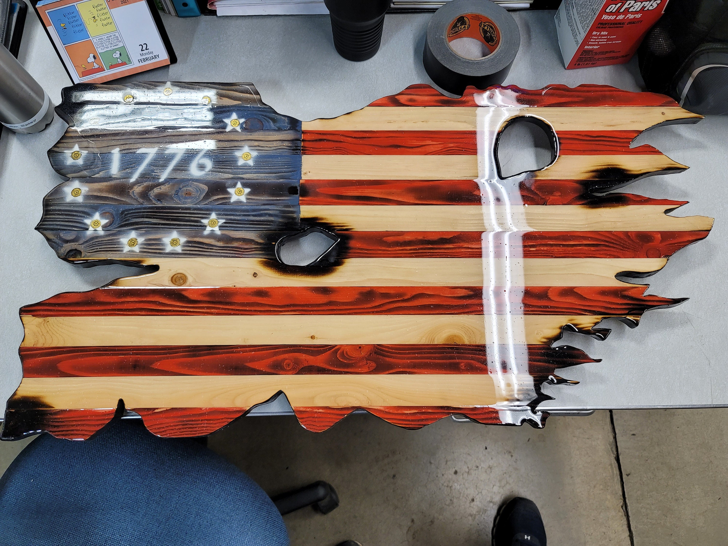 Handmade Custom Wood Flags. - Etsy