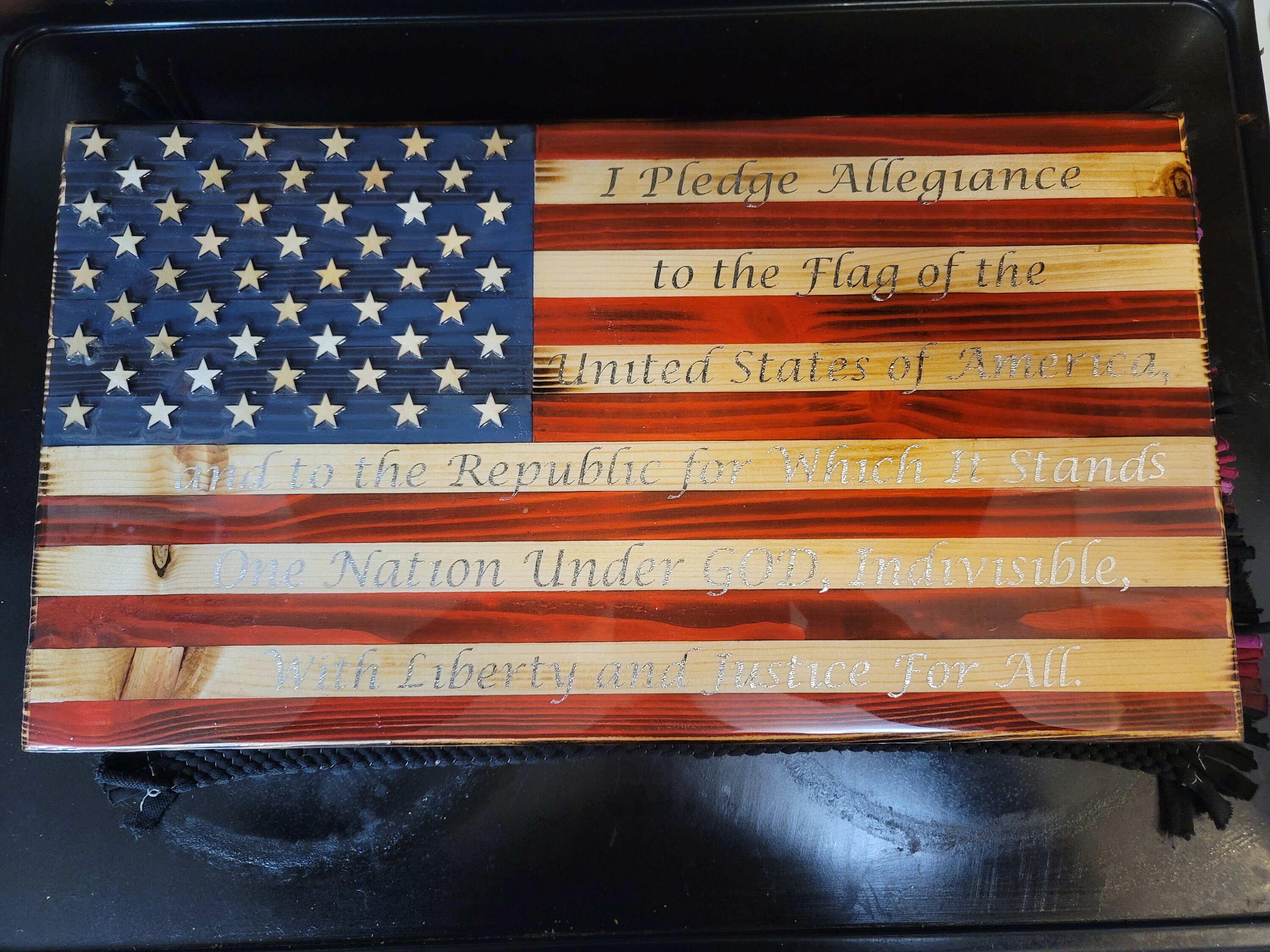 Handmade Custom Wood Flags. - Etsy