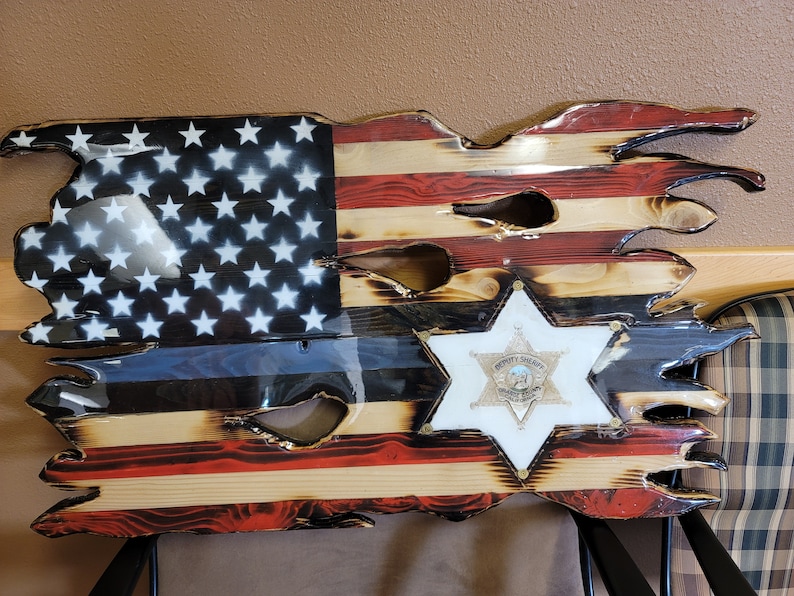 Handmade Custom Wood Flags. - Etsy