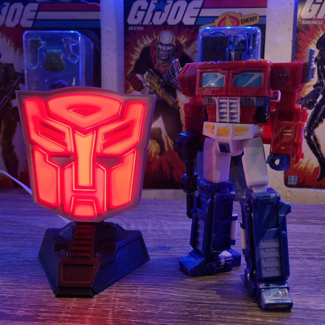 Autobot Insignia LED Illuminated 3D Beacon for Your High End ...