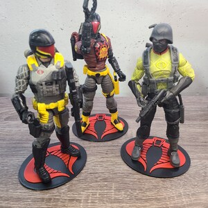 G.I. Joe Classified Compatible Figure Stands - GI Joe and Cobra Highly ...