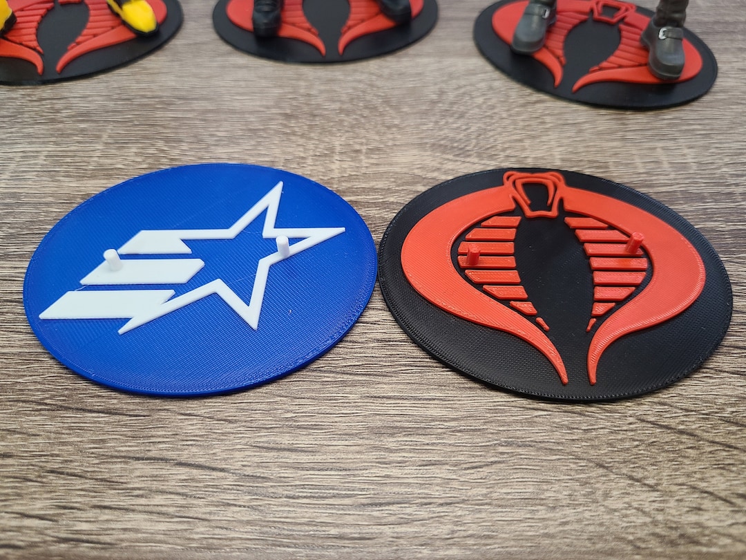 G.I. Joe Classified Compatible Figure Stands - GI Joe and Cobra Highly ...