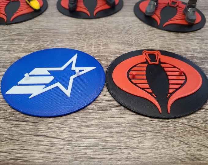 G.I. Joe Classified Compatible Figure Stands - GI Joe and Cobra Highly ...