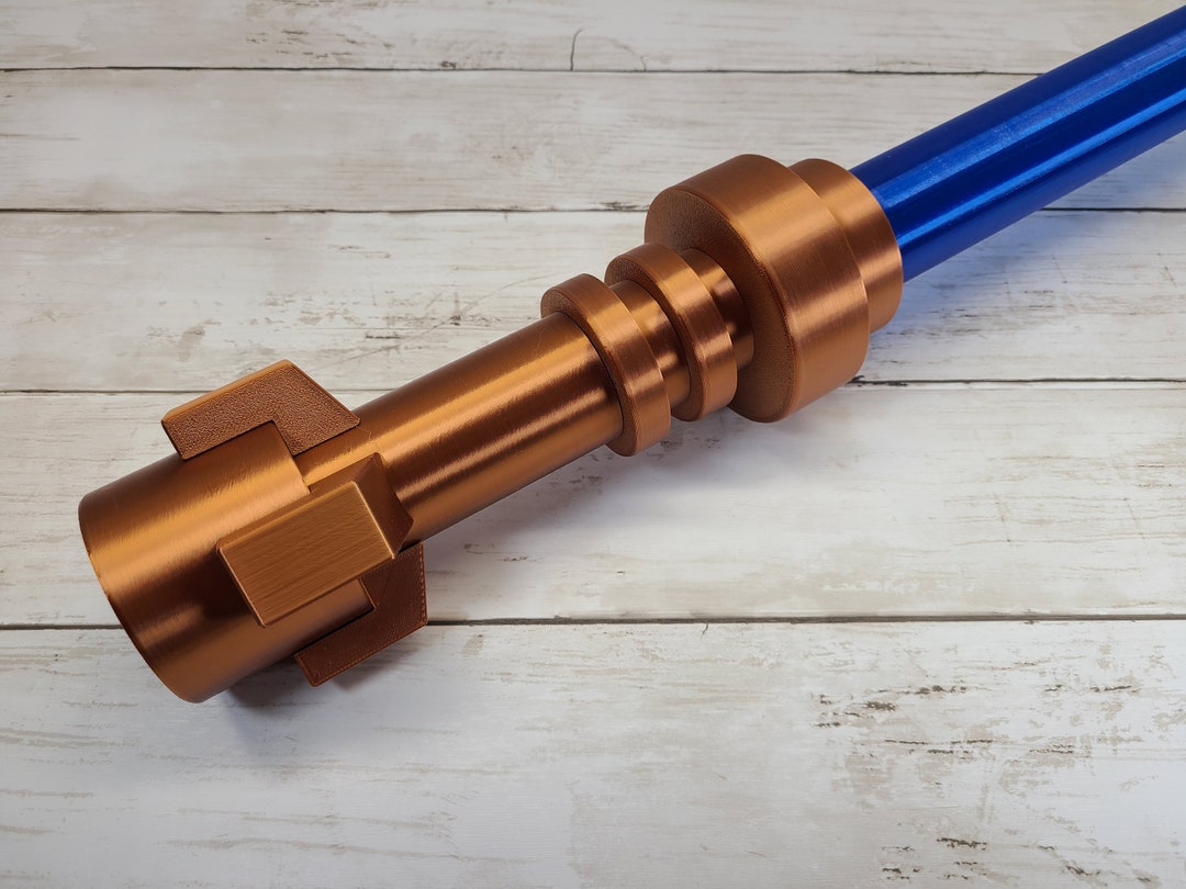 Copper Hilt Option Adult Sized Giant Prop Big Brick Lightsaber in ...