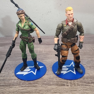 G.I. Joe Classified Compatible Figure Stands - GI Joe and Cobra Highly ...