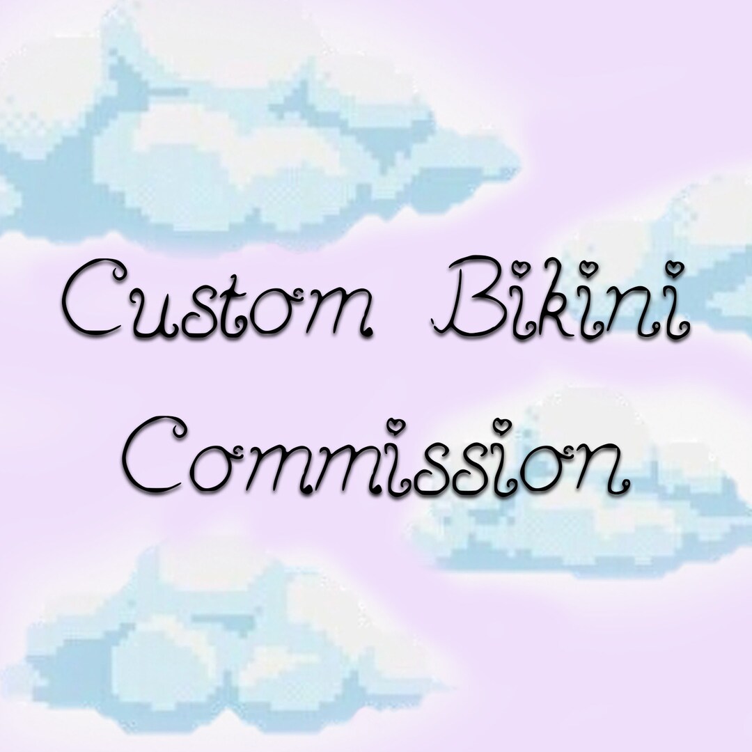 Custom Bikini Commission Work - Etsy
