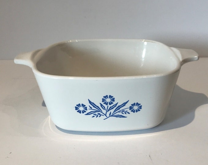 Small Blue Cornflower Corning Ware Baking Casserole Dish P-43-B 700ml ...