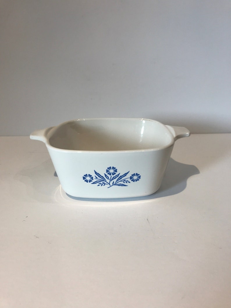 Small Blue Cornflower Corning Ware Baking Casserole Dish P-43-B 700ml ...