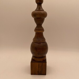 Wood Newel Post Decorative Object - Etsy