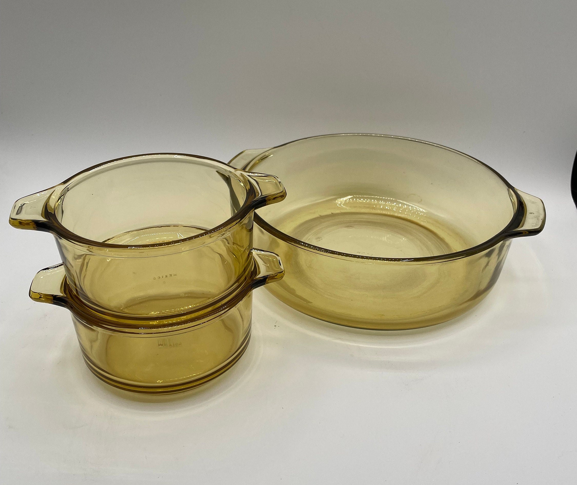 3 Piece Forte Crisa Mexico Honey Amber Baking Dishes - Etsy