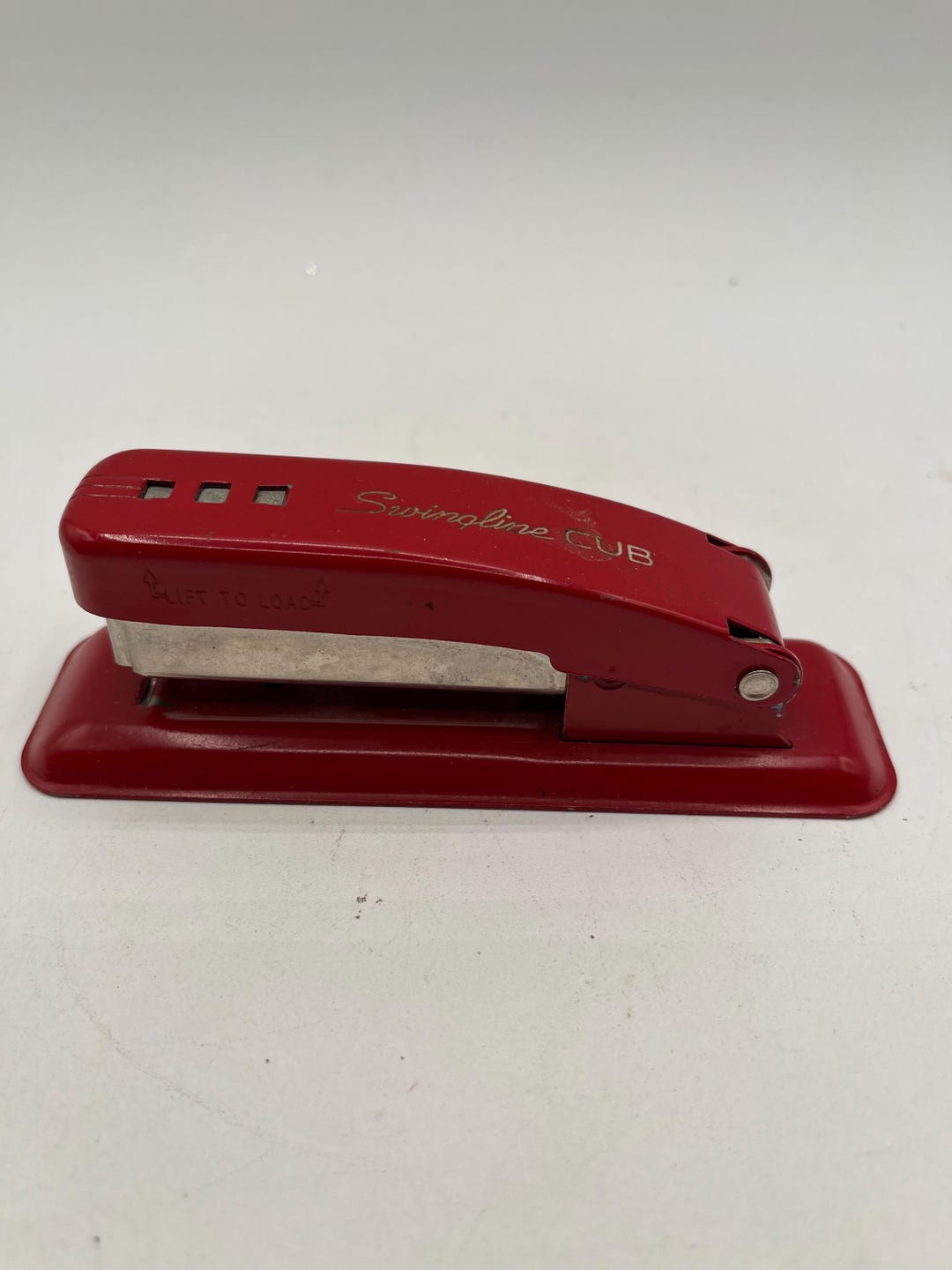 Vintage Red Swingline Cub Stapler Office Decor - Etsy