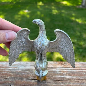 Cast Aluminum Eagle Flag Pole Topper - Etsy