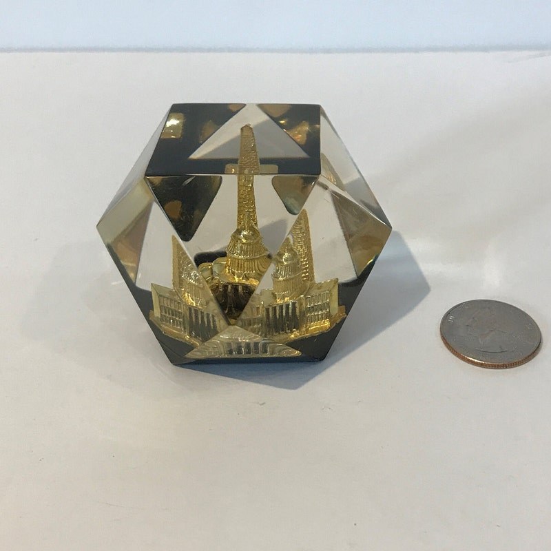 Geometric Paperweight - Etsy