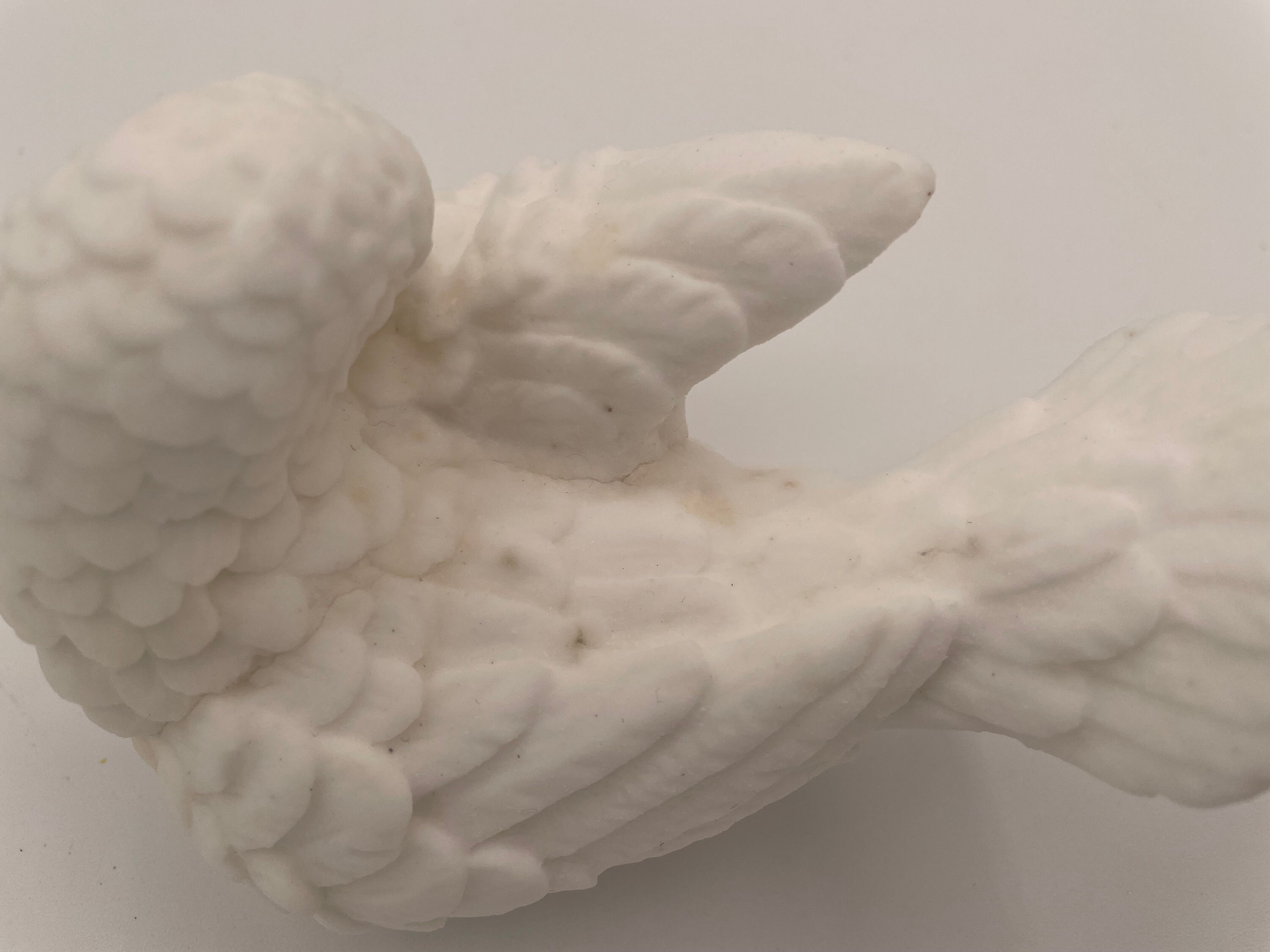 Alabaster White Dove Figurine Made in Italy - Etsy