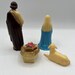 Vintage Plastic Nativity Set Holy Family and Lamb - Etsy