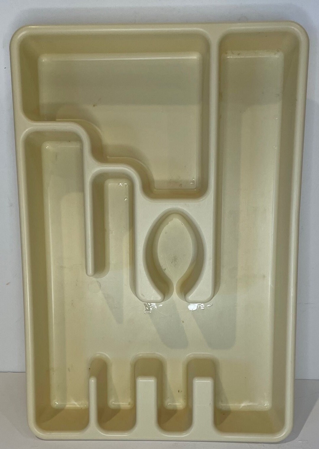 Vintage Beige Rubbermaid 2921 Silverware Flatware Kitchen Utensil ...