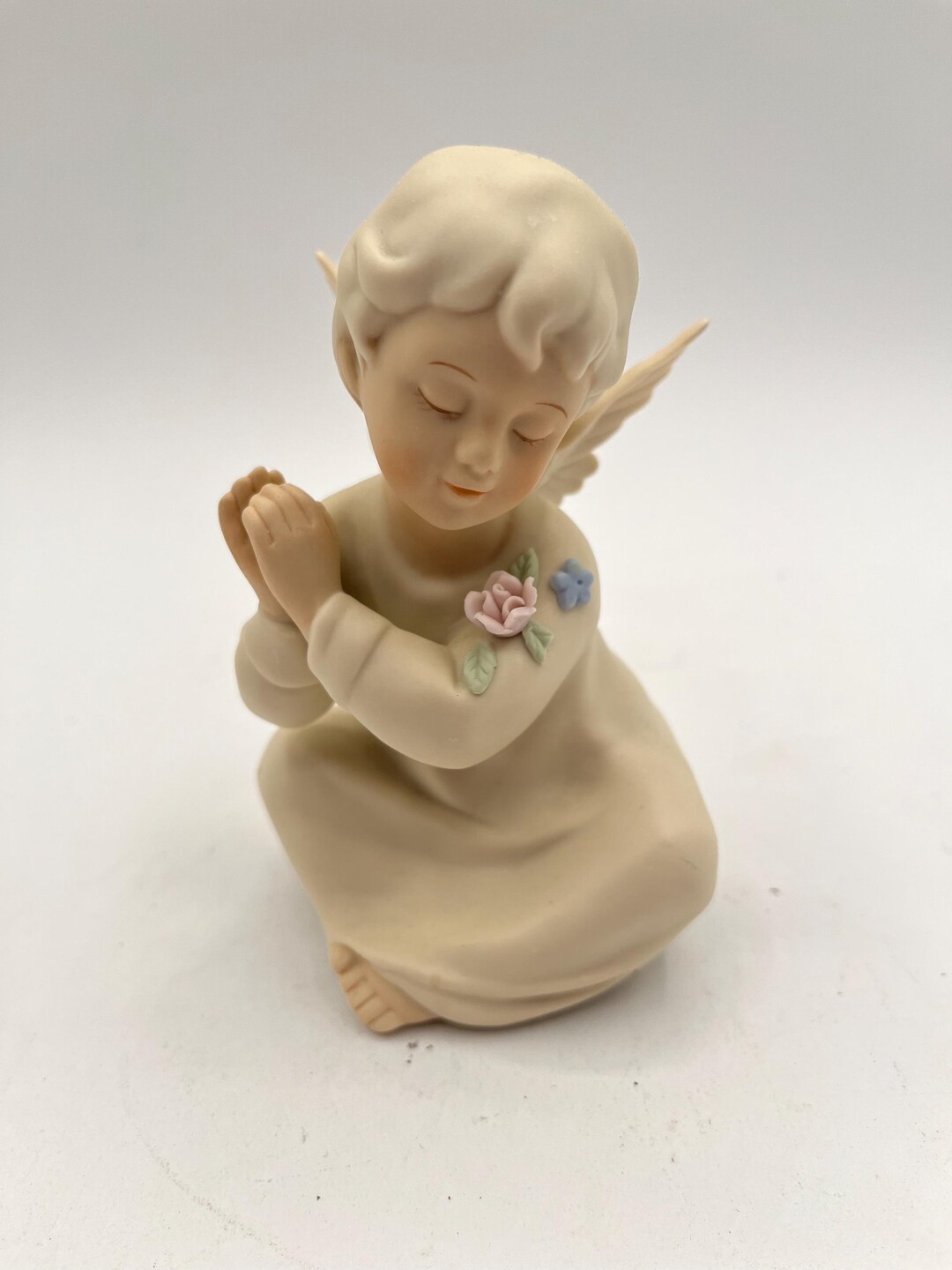 1991 Homco Angel Bisque Figurine Christmas Nativity - Etsy